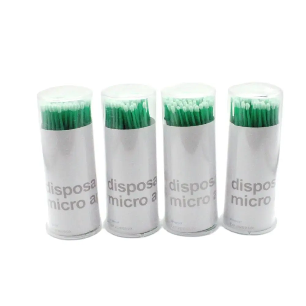 400PCS-4-bottles-of-disposable-dental-micro-brush-applicator-micro ...