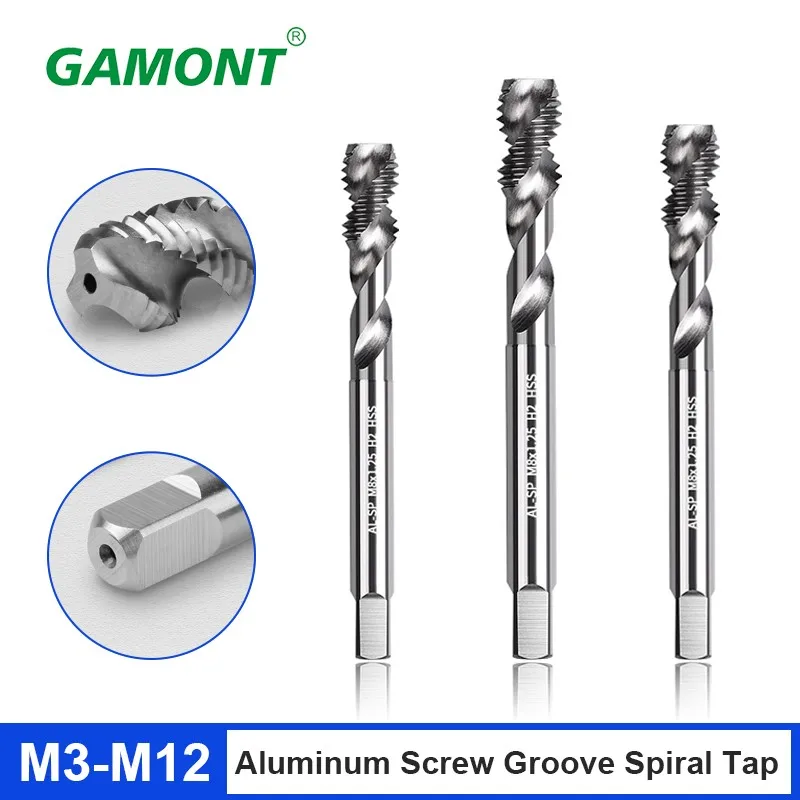 GAMONT-Aluminum-Screw-Tap-Machine-Screw-Tap-Tapping-Tapping-Bit-M2-M4 ...