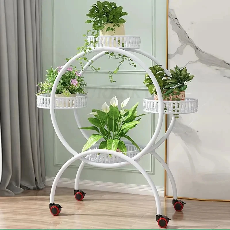 Plant-Stand-Flower-Shelf-Planter-Rack-Storage-Indoor-Garden-Balcony ...