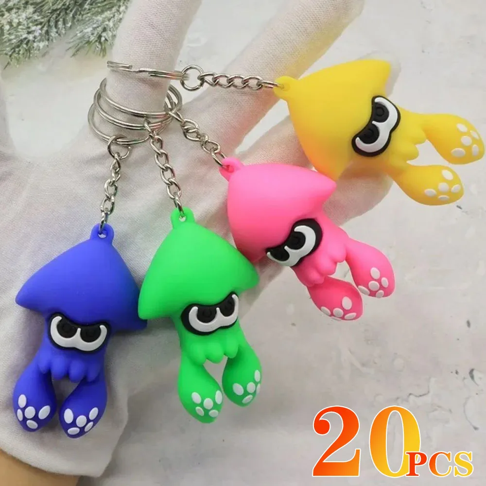 1-20PCS-Jet-Fighter-Splatoon-3-Keychain-Switch-Cartoon-Game-Peripheral ...