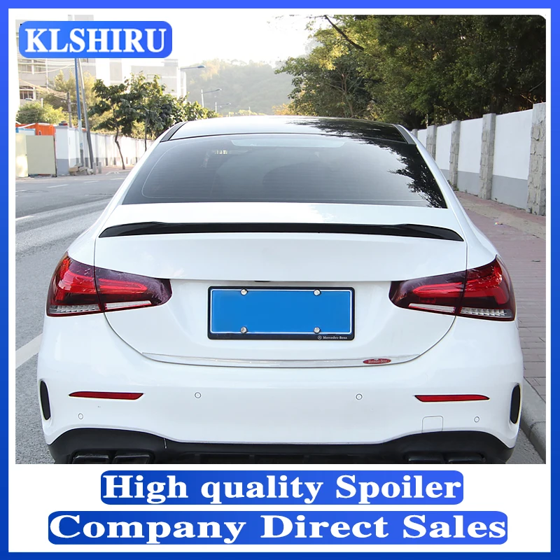 Glossy Black Rear Trunk Spoiler Tail Wing Lip For Mercedes Benz W177 ...