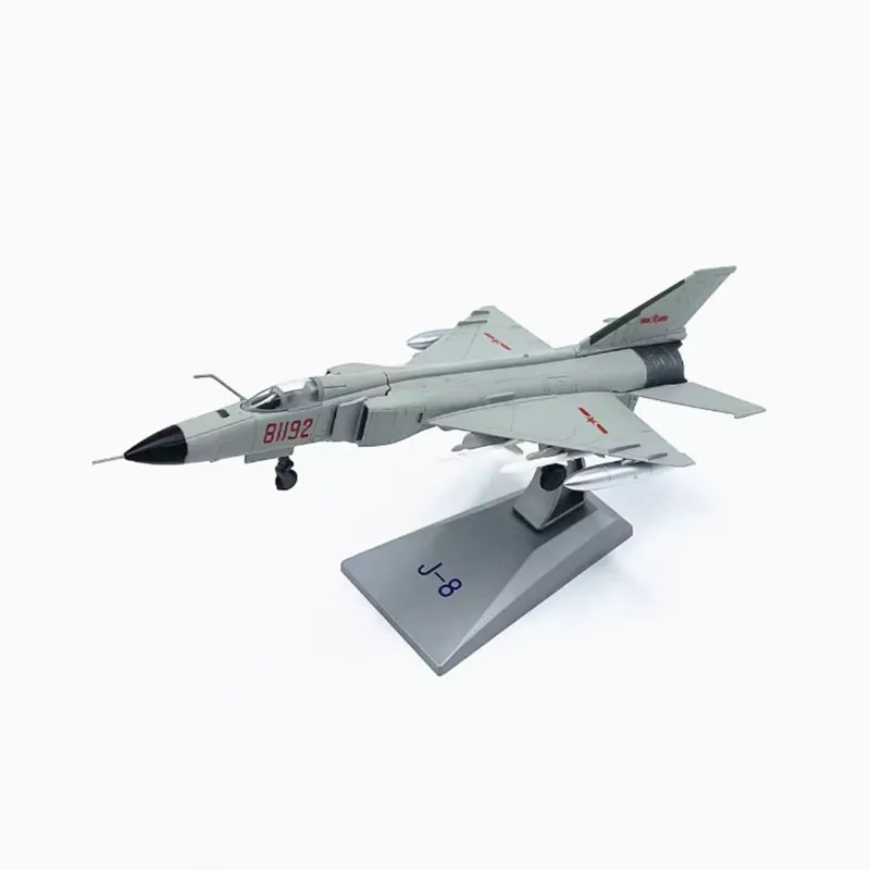 Diecast-1-100-Scale-Aircraft-Model-Chinese-J-8-Simulation-Military ...