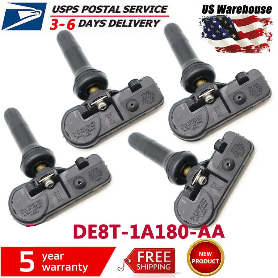 TPMS Sensors Ford 4-Pack TPMS Sensors For Ford F150 F250 F350 Lincoln ...