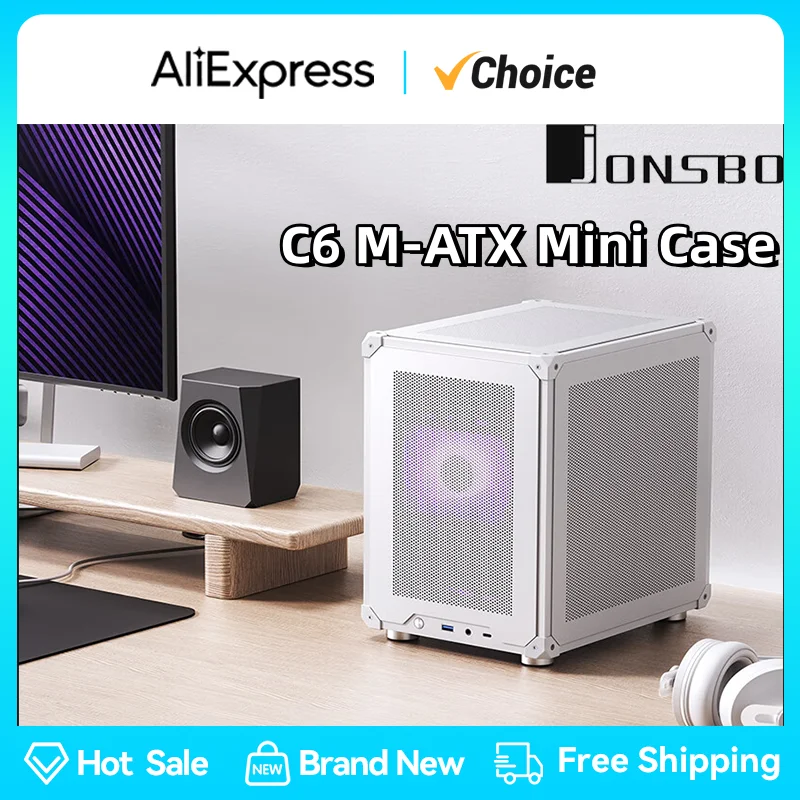 JONSBO-C6-MATX-Mini-ITX-Case-For-PC-Type-C-ATX-Power-Portable-Mini ...