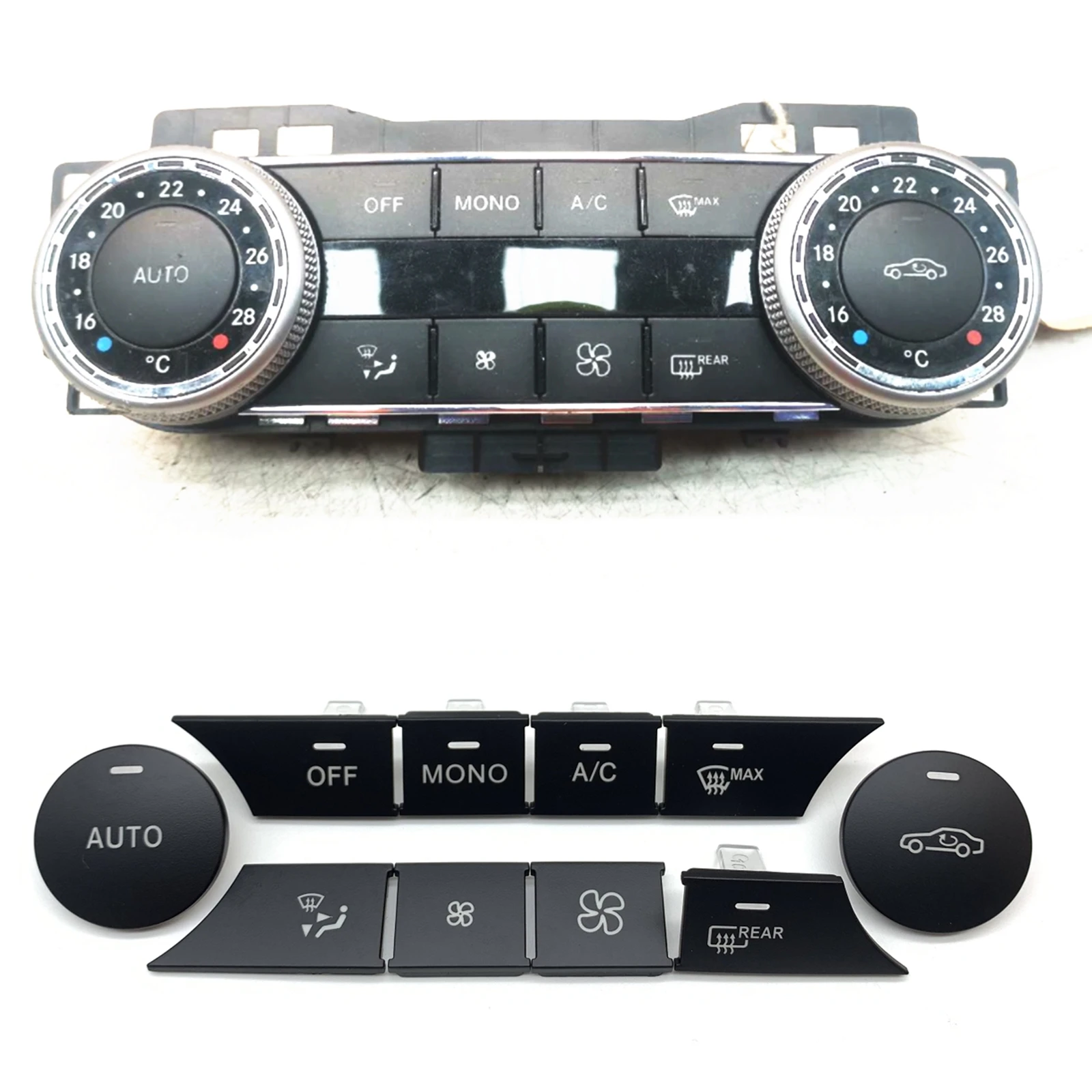 10pc-set-A-C-Air-Conditioning-Control-Switch-Button-Cap-Cover-For ...