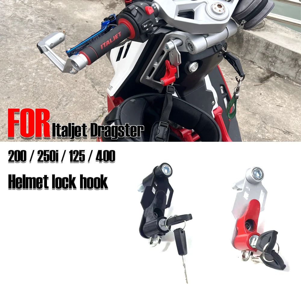 New-For-Italjet-Dragster-Hook-Helmet-Lock-Fit-Italjet-Dragster-200-250i ...