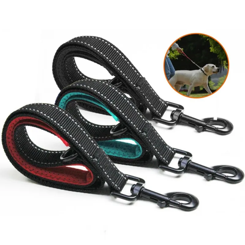 Dog Leash Short Dogs Leash Reflective Leashes for Dog Dog Walking Nylon ...