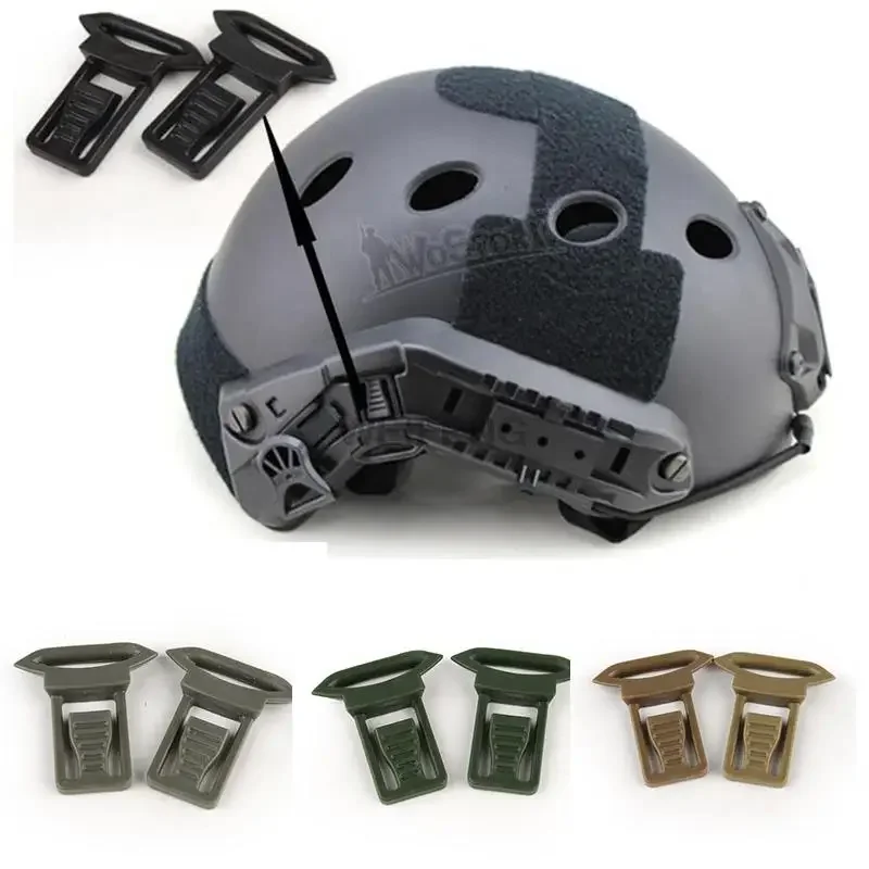 Helmet Rail System Tactical Goggle Strap For FAST Helmets - Quick ...