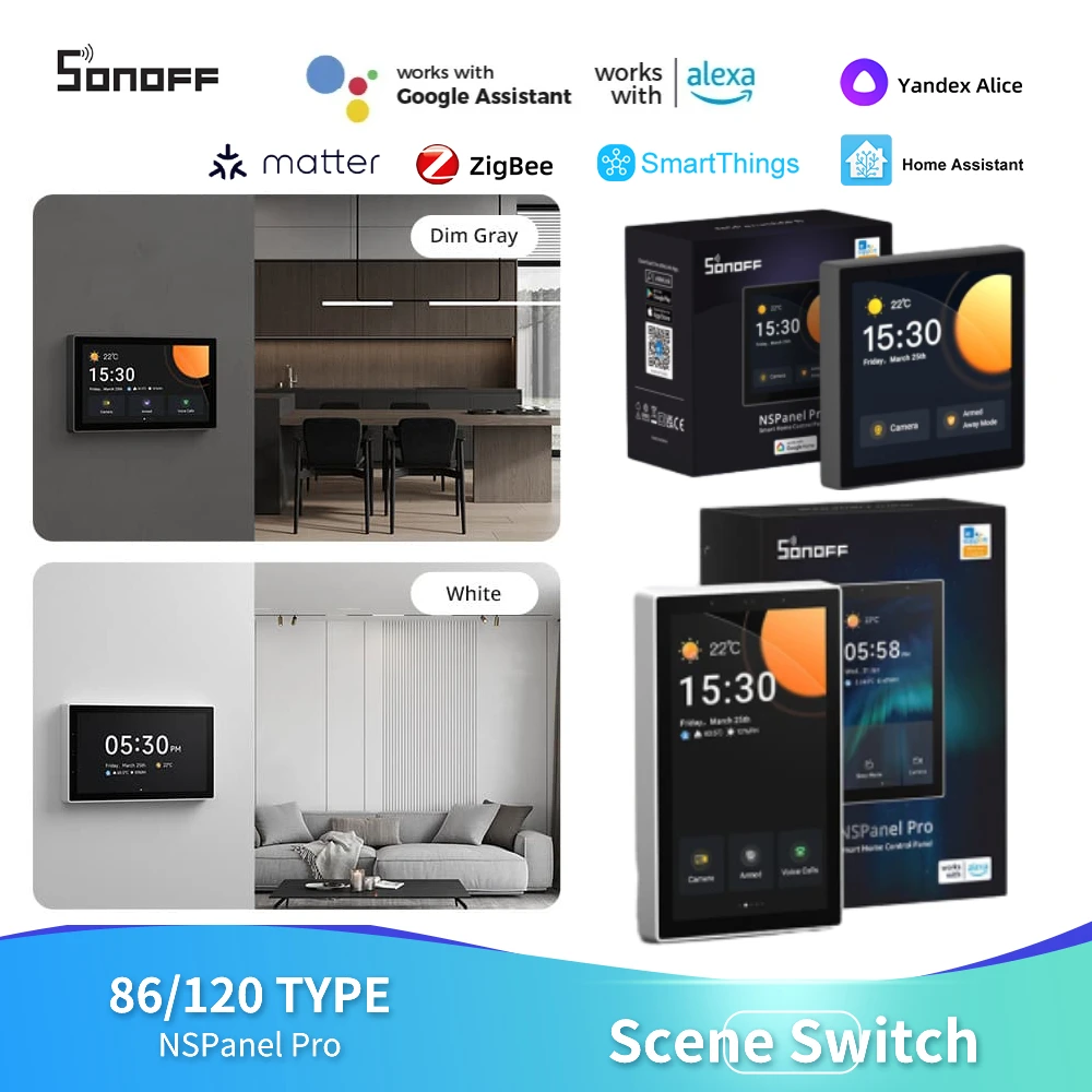 SONOFF-NSPanel-Pro-120-86-Type-Wifi-Smart-Thermostat-controller-Camera ...