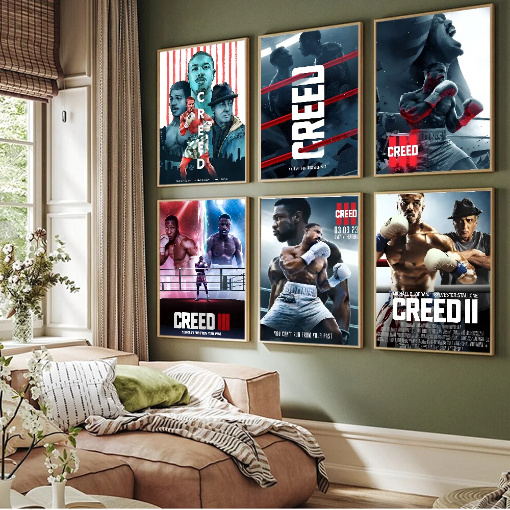 Creed-III-Classic-Vintage-Posters-Vintage-Room-Home-Bar-Cafe-Decor ...