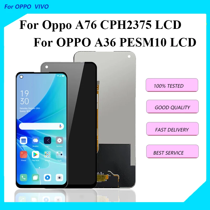 6-56-Original-For-Oppo-A76-CPH2375-LCD-Display-Screen-Digitizer ...