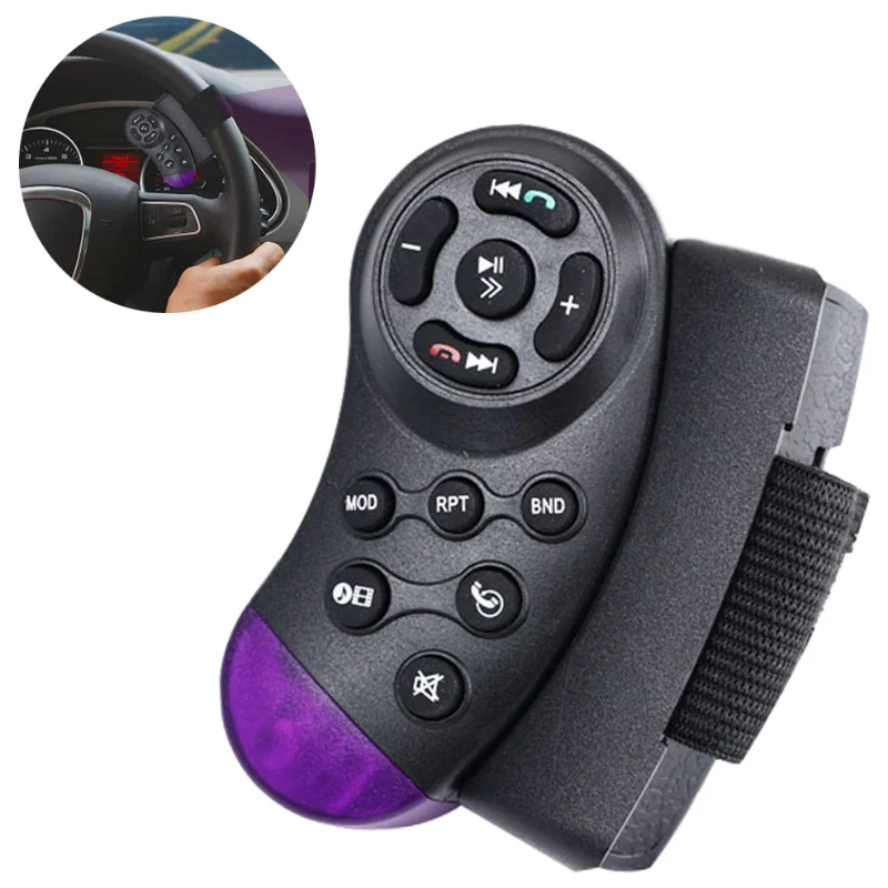 Telecomando universale per volante per auto a 11 tasti, lettore ...