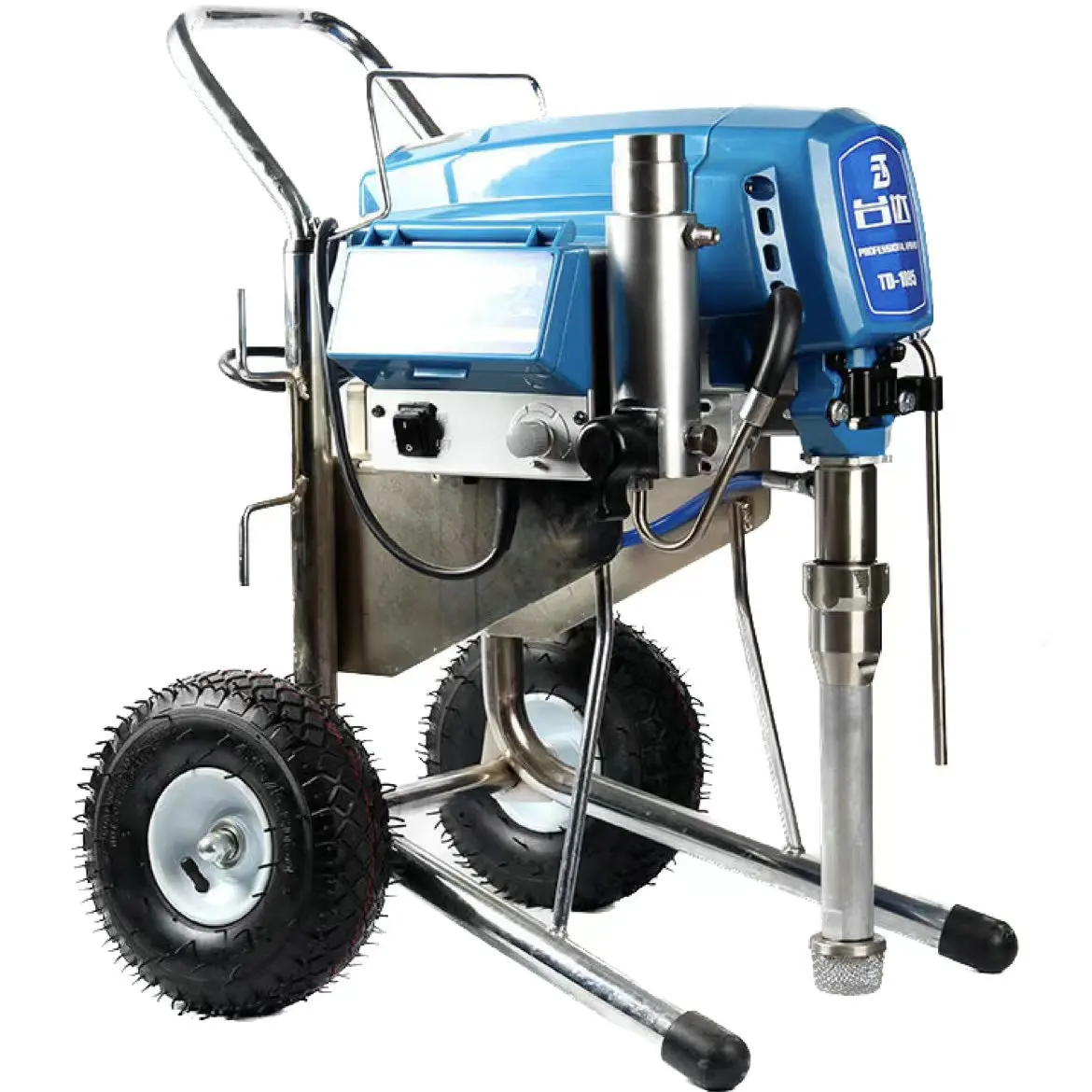 220V-4KW-6-5L-Min-Plunger-Type-High-Pressure-Airless-Professional ...