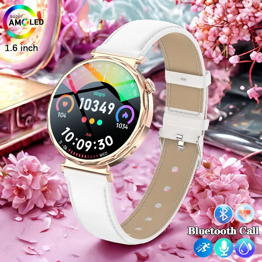High-end Smart Watch Ladies Sweet and Cute HD Bluetooth Health ...