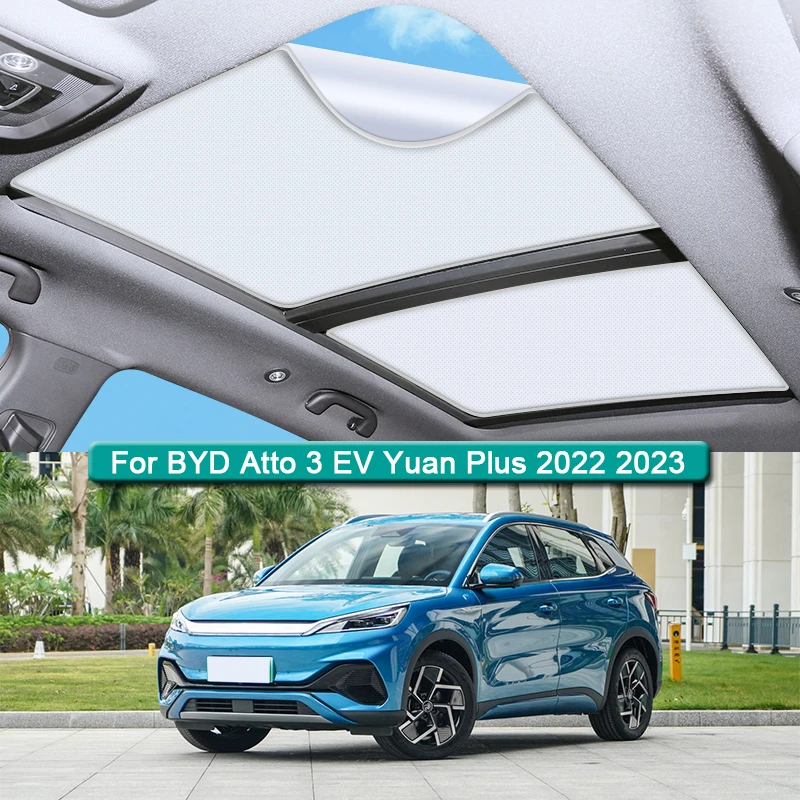 Roof-Sunshade-For-BYD-Atto-3-EV-Yuan-Plus-2022-2023-Car-Electrostatic ...