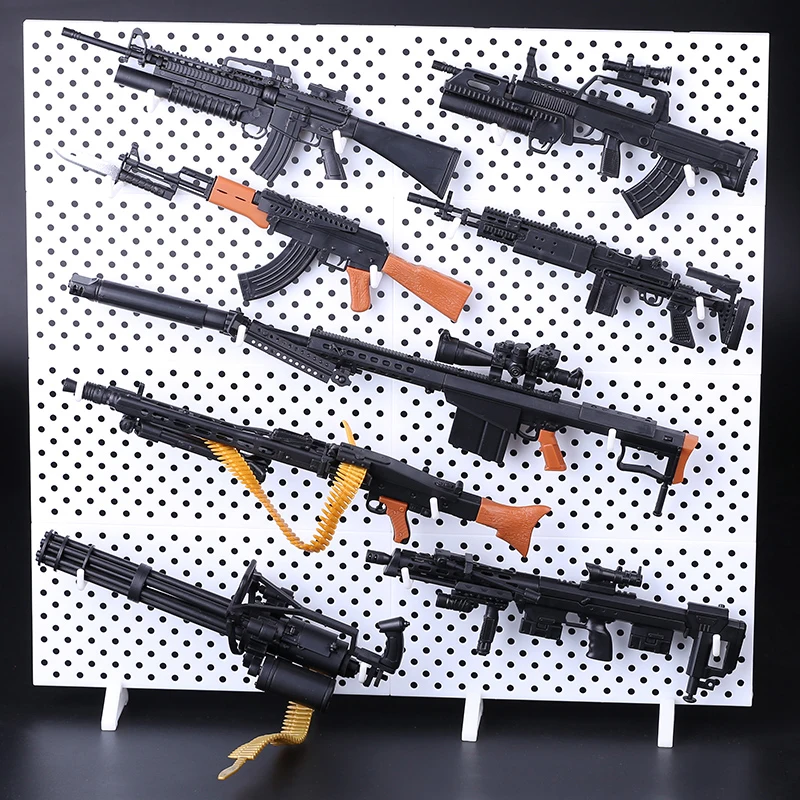 1-6-th-Mini-Toys-AK47-Submachine-Gun-M134-MG42-Machine-Gun-Plastic ...