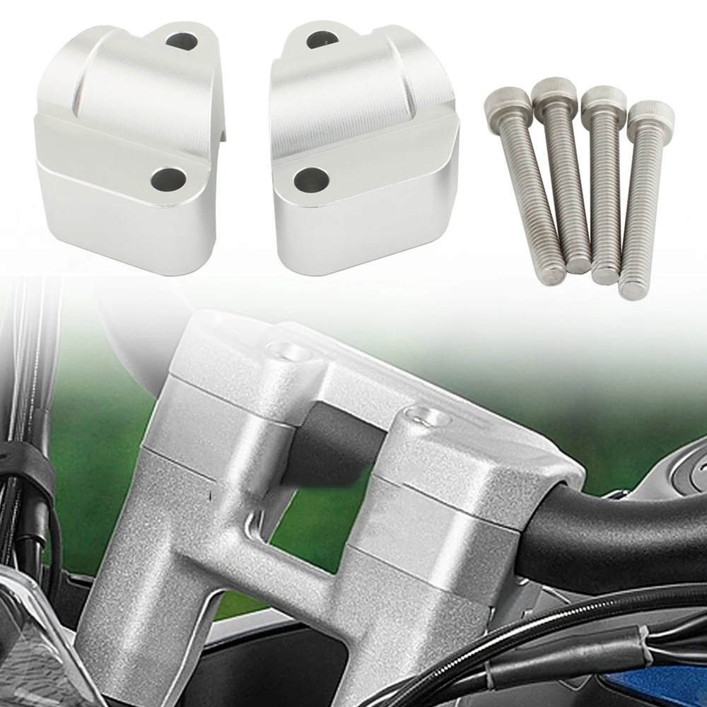 New-Motorcycle-Handle-Bar-Clamp-Extend-Adapter-For-Tiger1200-Tiger-1200 ...