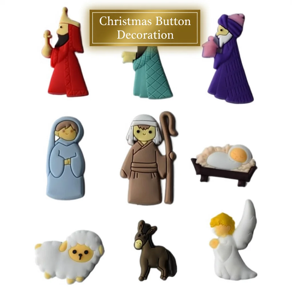 9Pcs Jesus Christian Fridge Magnet Sticker Religious Kitchen Christmas ...