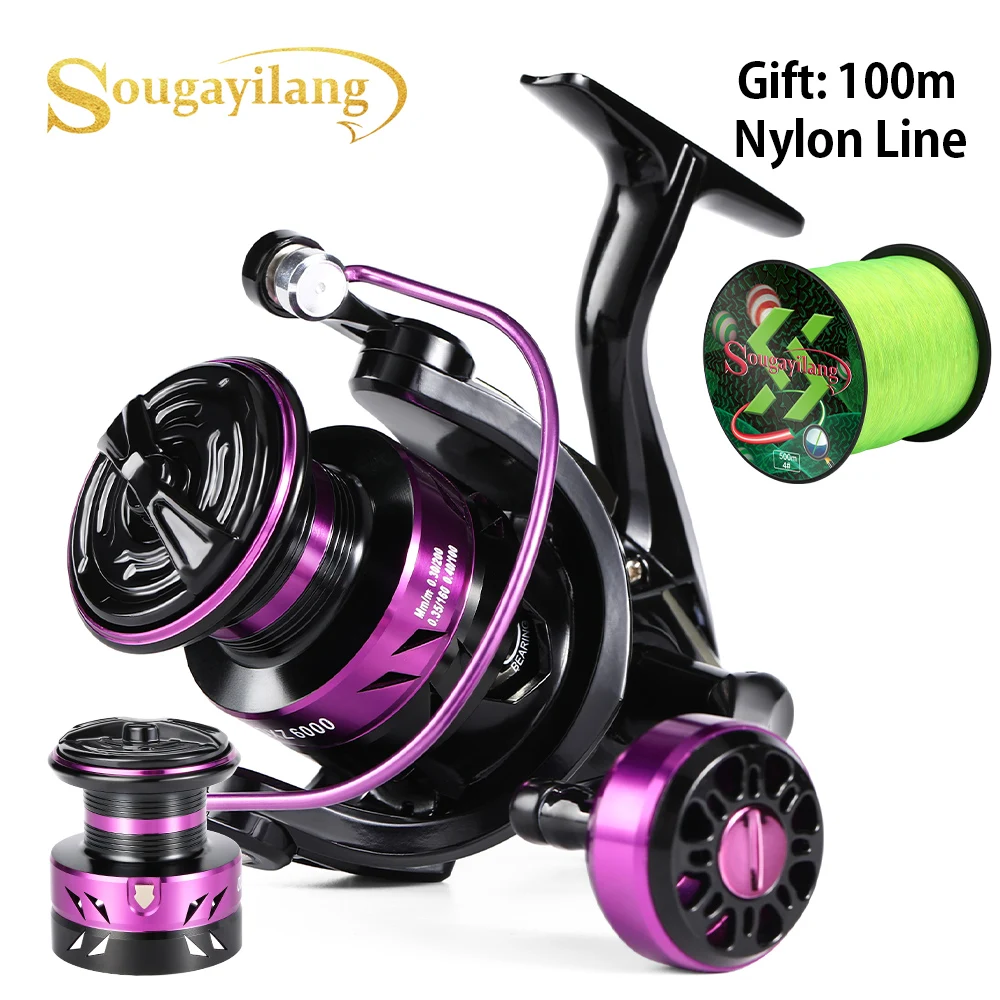 Sougayilang Spinning Fishing Reels | Sougayilang 13 1bb Spinning Reel ...