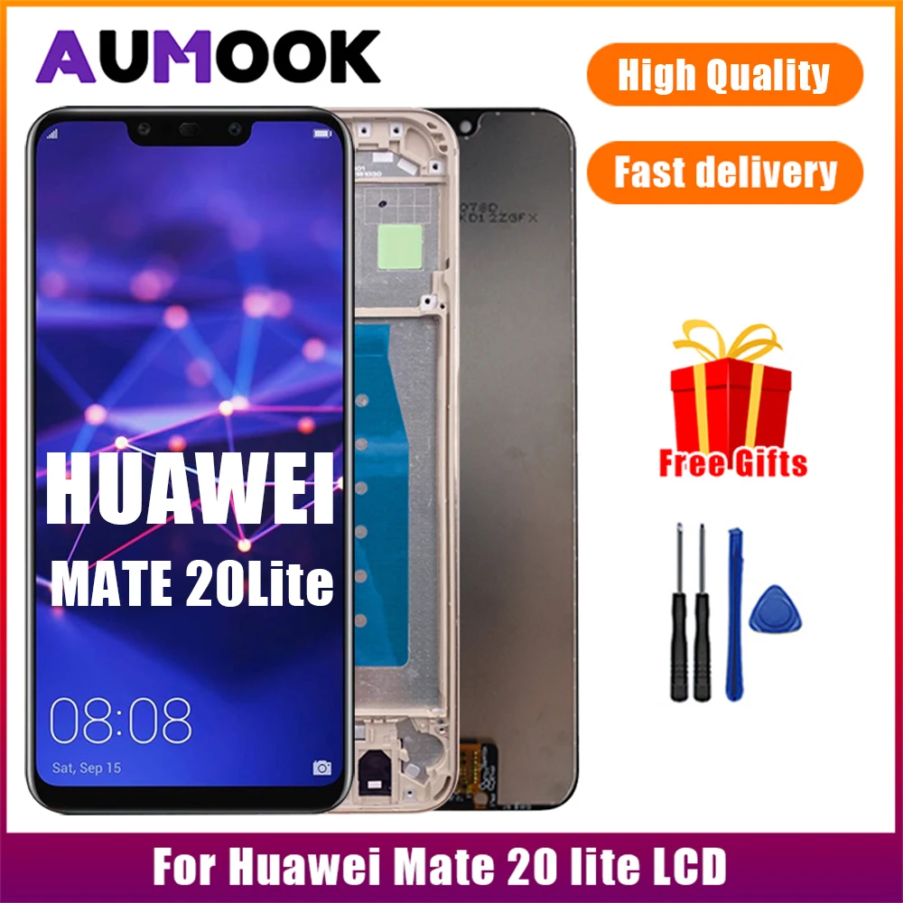 AAA-OEM-LCD-For-Huawei-Mate-20-Lite-LCD-Display-Touch-Screen-INE-LX2 ...
