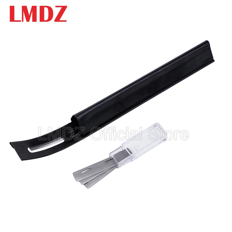 LMDZ-Steel-Modern-Safety-Beveler-Skiver-Thinning-Leather-Craft-Blade ...