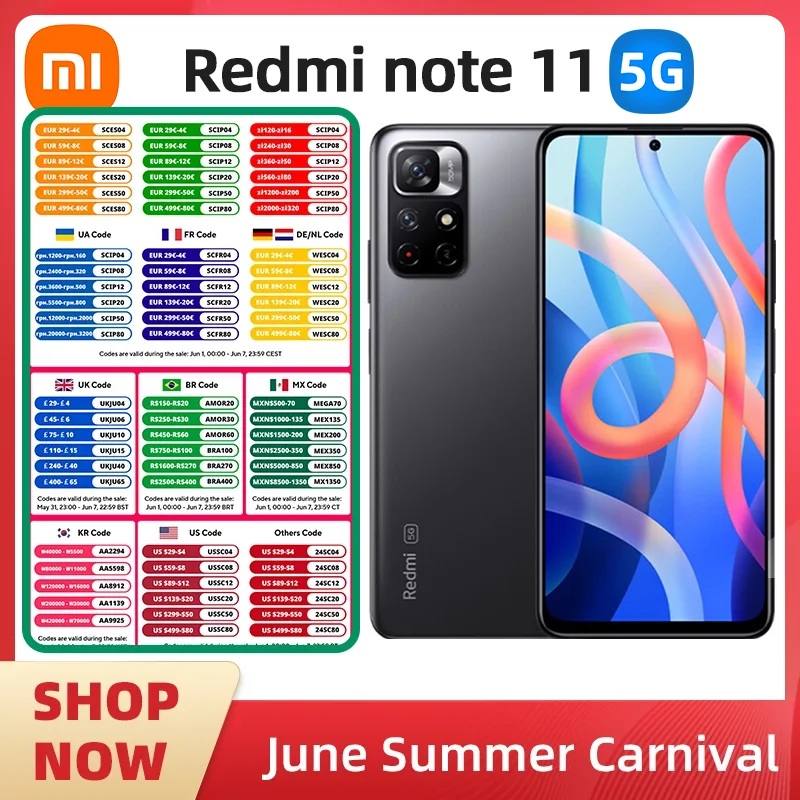 Xiaomi-Redmi-Note-11-Smartphone-Android-5G-Desbloqueado-6-6-8GB-RAM ...