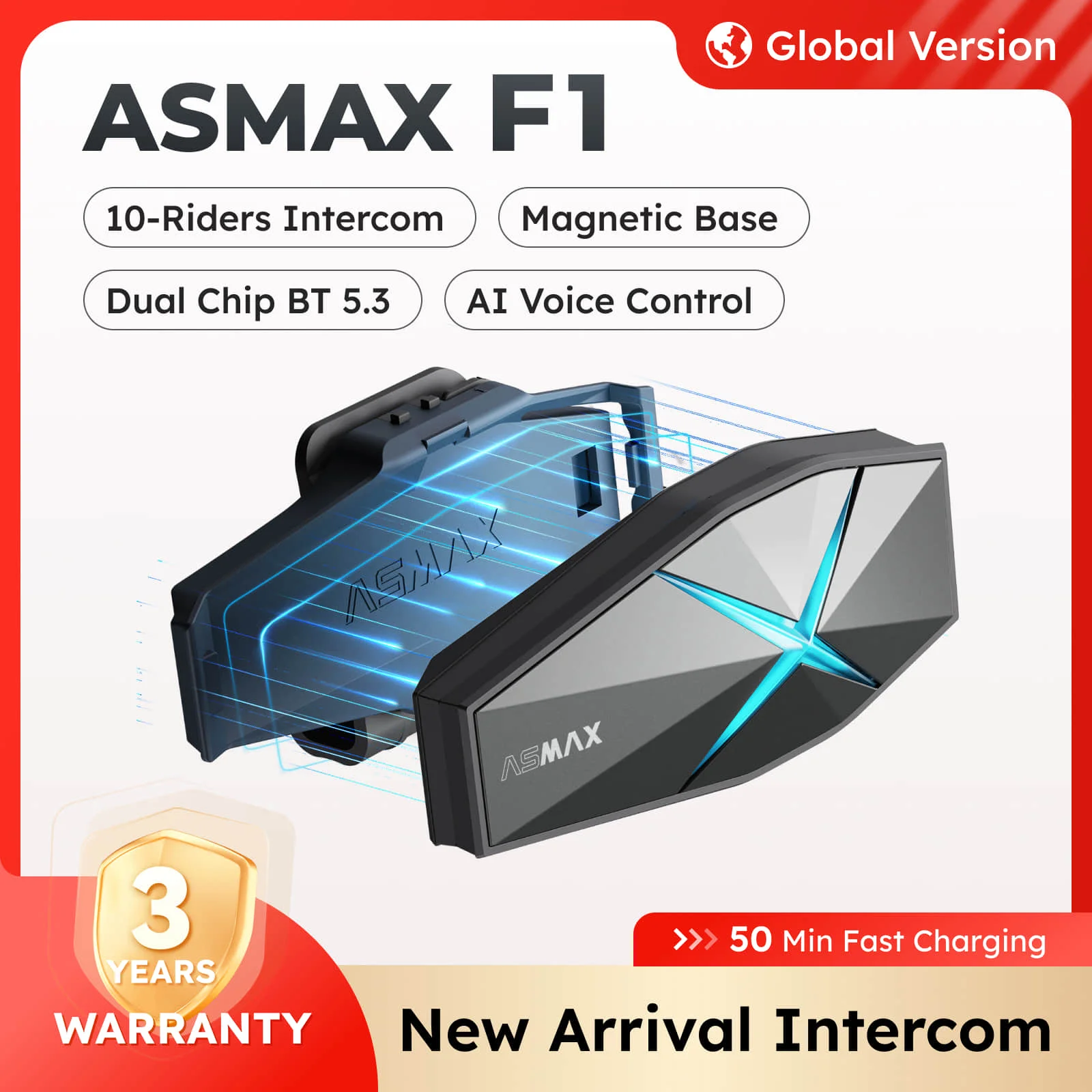 ASMAX-F1-Motorcycle-Bluetooth-Headset-10-Riders-Mesh-Helmet ...