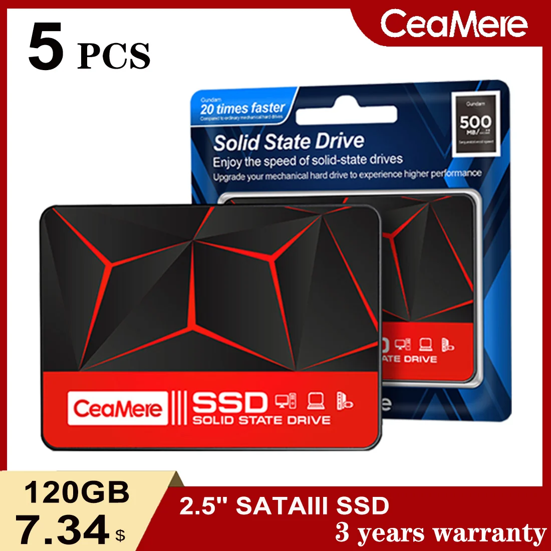 Wholesale-Ssd-5pcs-120GB-128GB-2-5-SSD-SATA-240GB-256GB-Hard-Drive-Disk ...