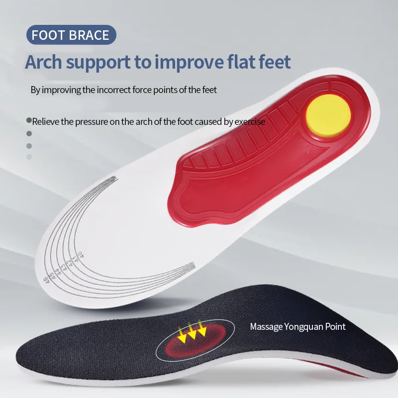 1 Pair Advanced Orthopedic High Arch Support Insoles For Orthopedic ...