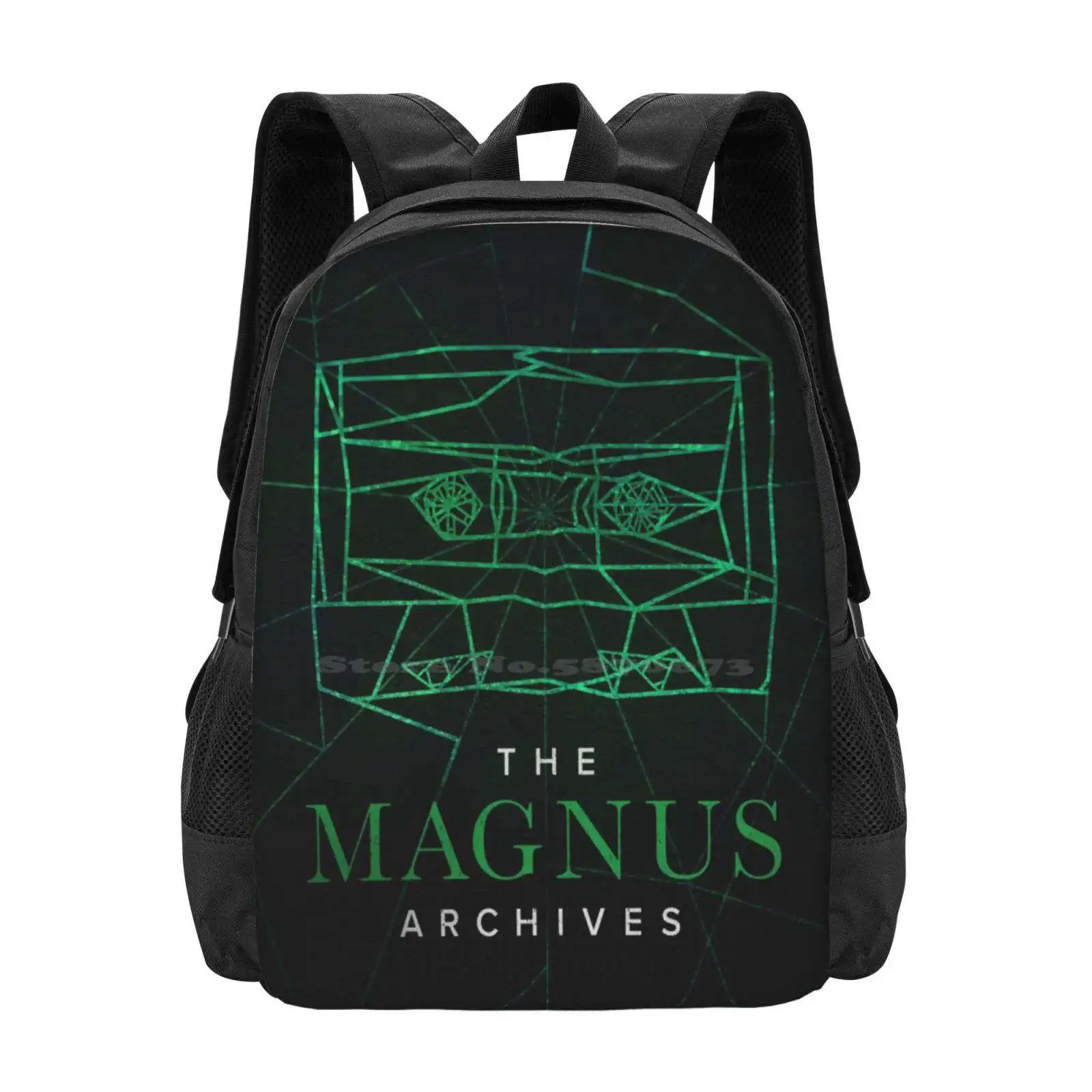 The-Magnus-Archives-Logo-Season-5-Square-Block-Logo-School-Bags-For ...