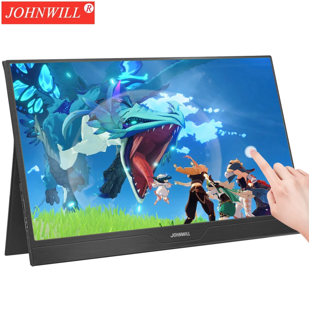 15-6-Portable-Monitor-Touch-Screen-1080P-IPS-Panel-Display-Type-C-HDMI ...