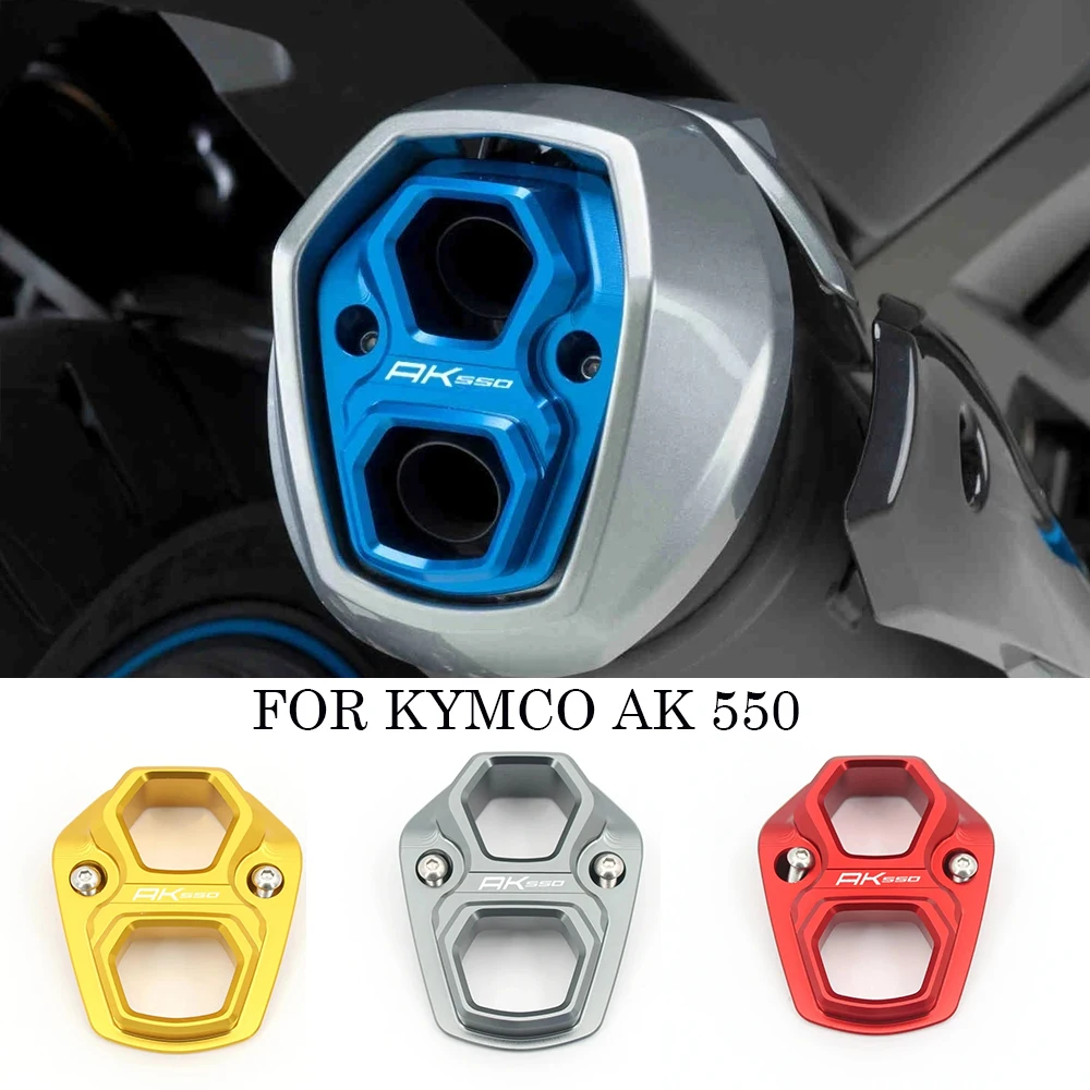 FOR-KYMCO-2017-2023-AK550-Exhaust-Rear-Trim-Cover-Motorcycle-Exhaust ...