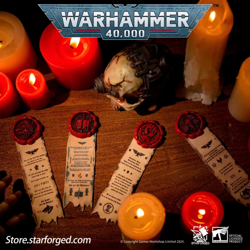 Starforged Warhammer 40K Game Peripherals Imperial Fists Space Wolves ...