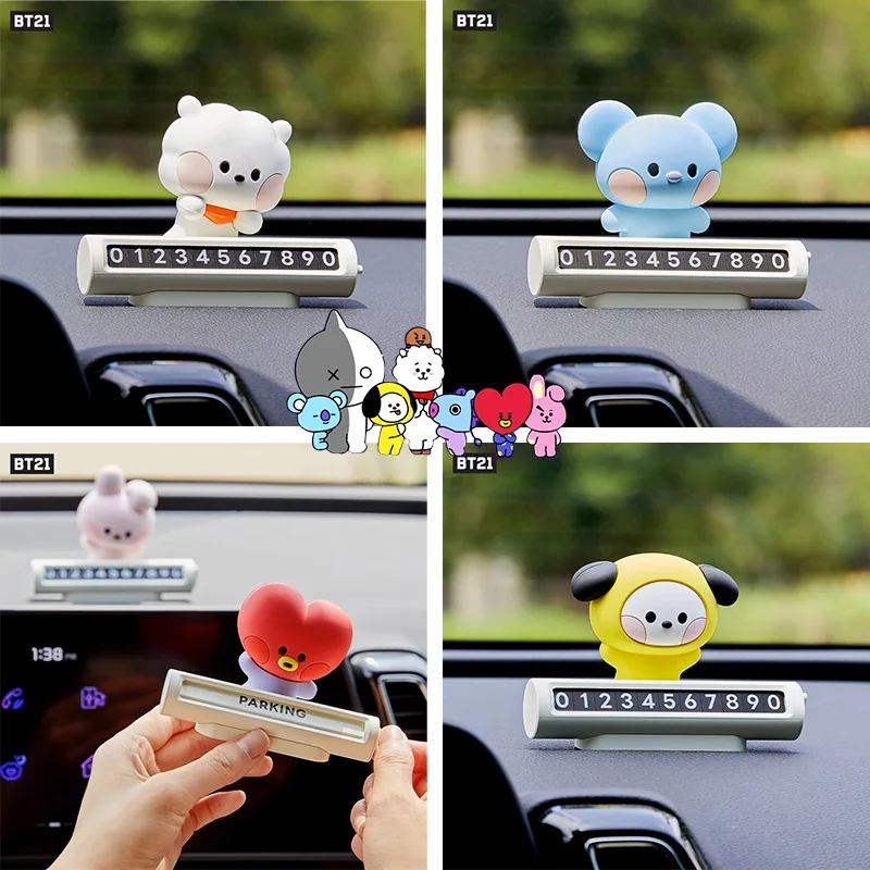 Bt21-Minini-Series-Cartoon-Stop-Sign-Anime-Line-Friends-Temporary ...