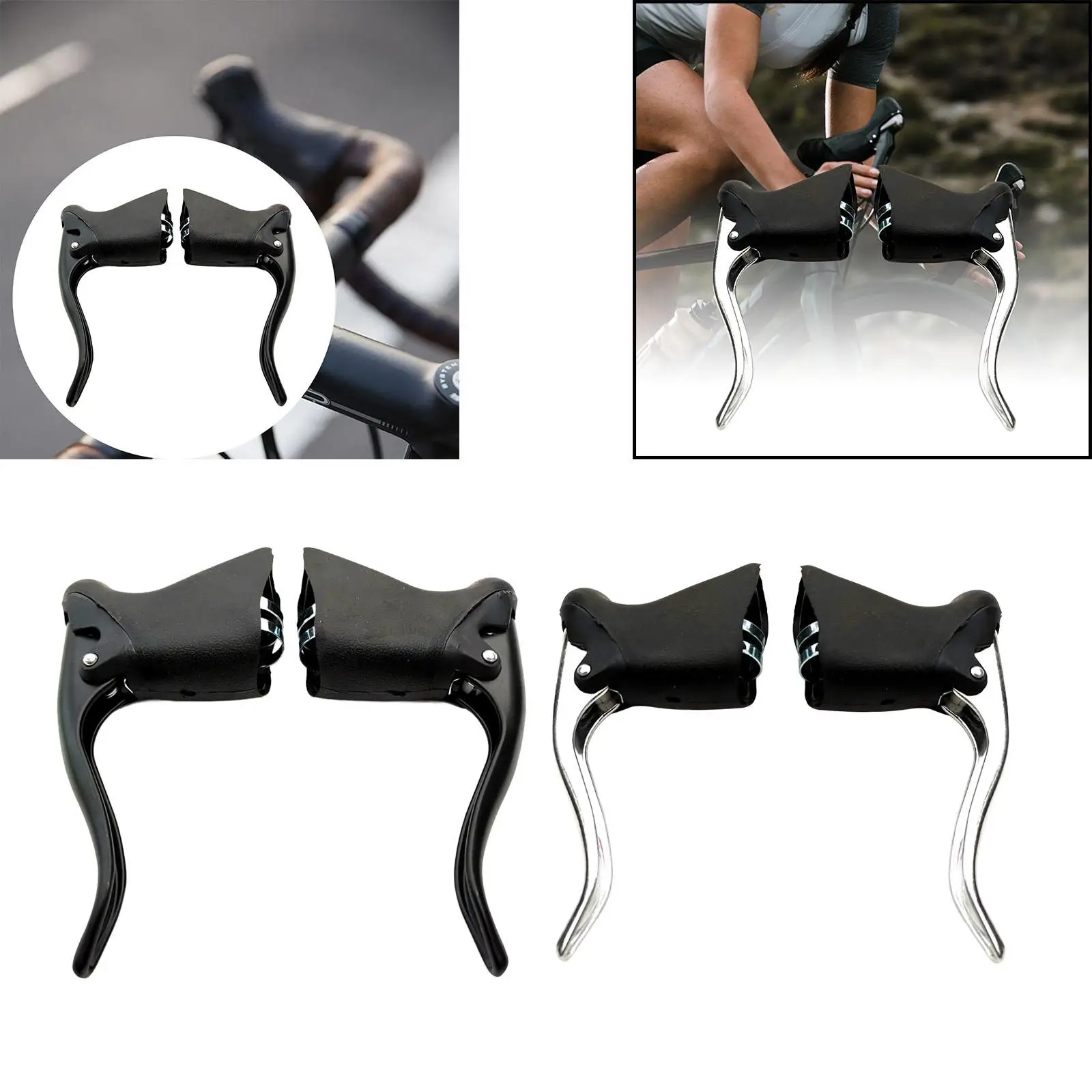 2-Pieces-Bicycle-Brake-Lever-Bike-Brake-Handle-Bike-Brake-Levers ...