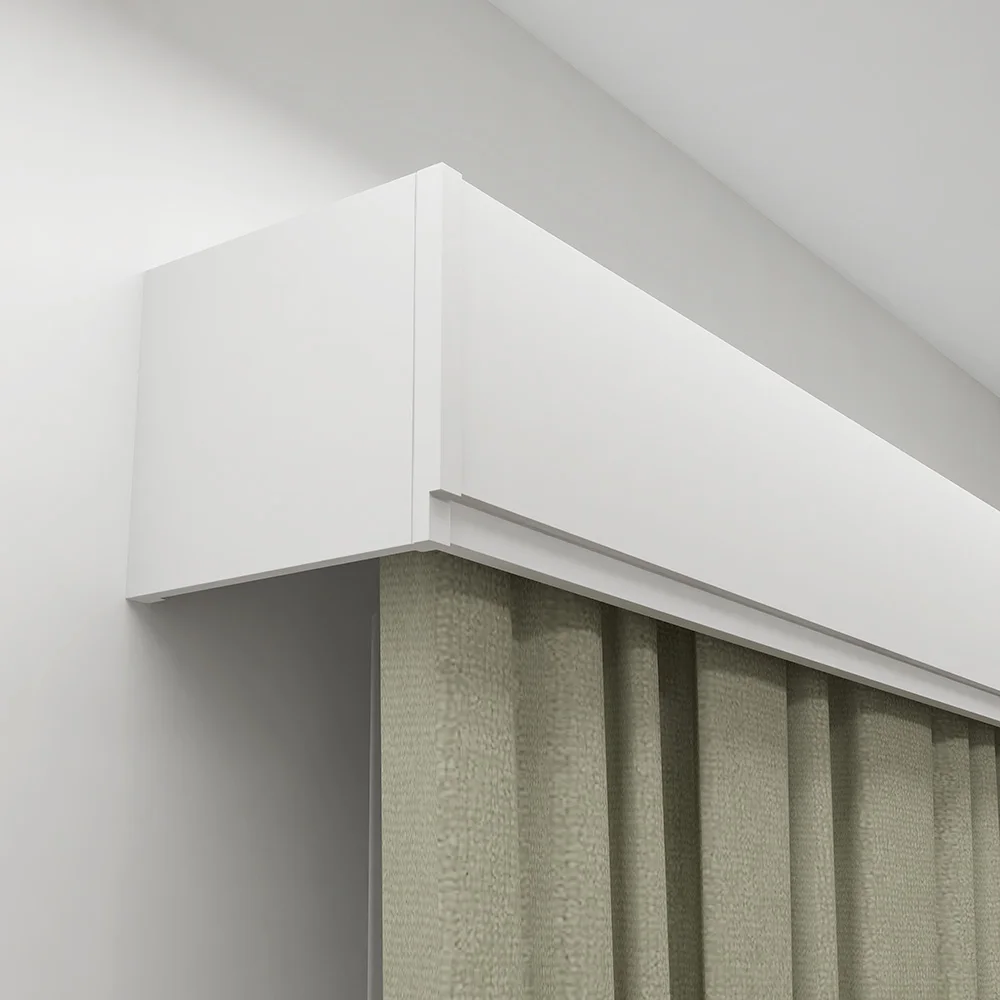 Double-Rods-and-Pelmet-with-Light-Belt-Four-in-One-Curtain-Optional ...