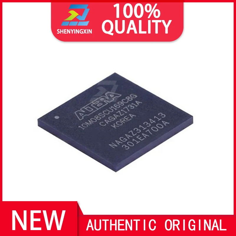 10M08SAU169C8G LFBGA169 Microcontroller Integrated Circuit IC Chip High ...
