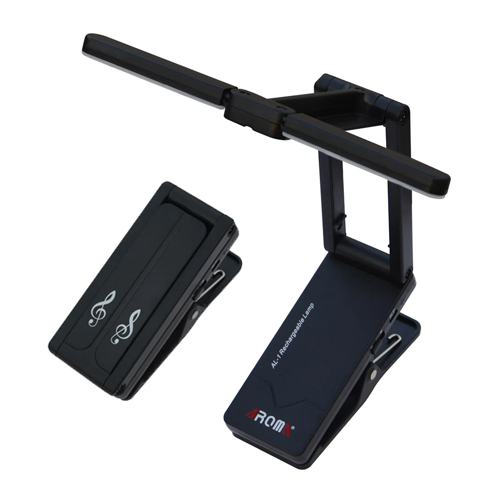 Aroma-AL-1-Music-Stand-Light-Clip-On-LED-Rechargeable-Sheet-Read-Lamp ...