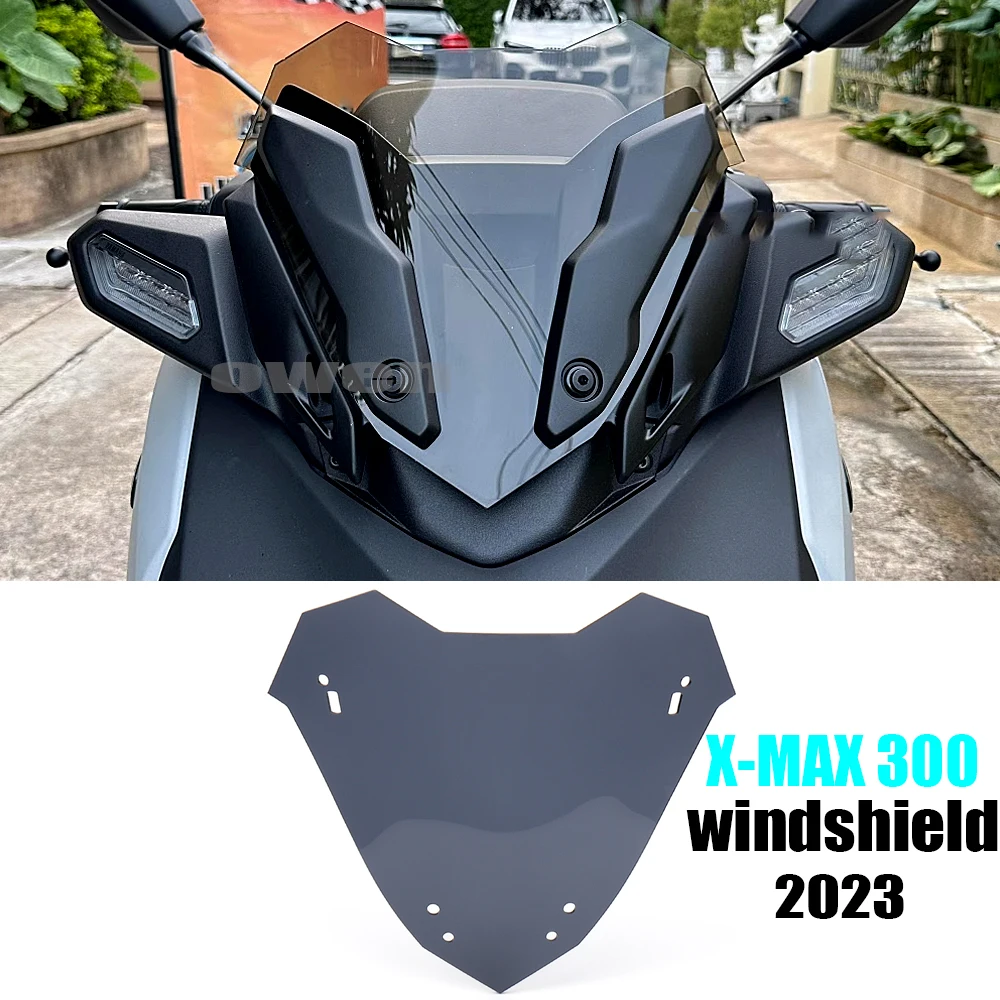 Xmax-300-Motorcycle-Windshield-Air-Wind-Screen-Deflector-Fairing ...