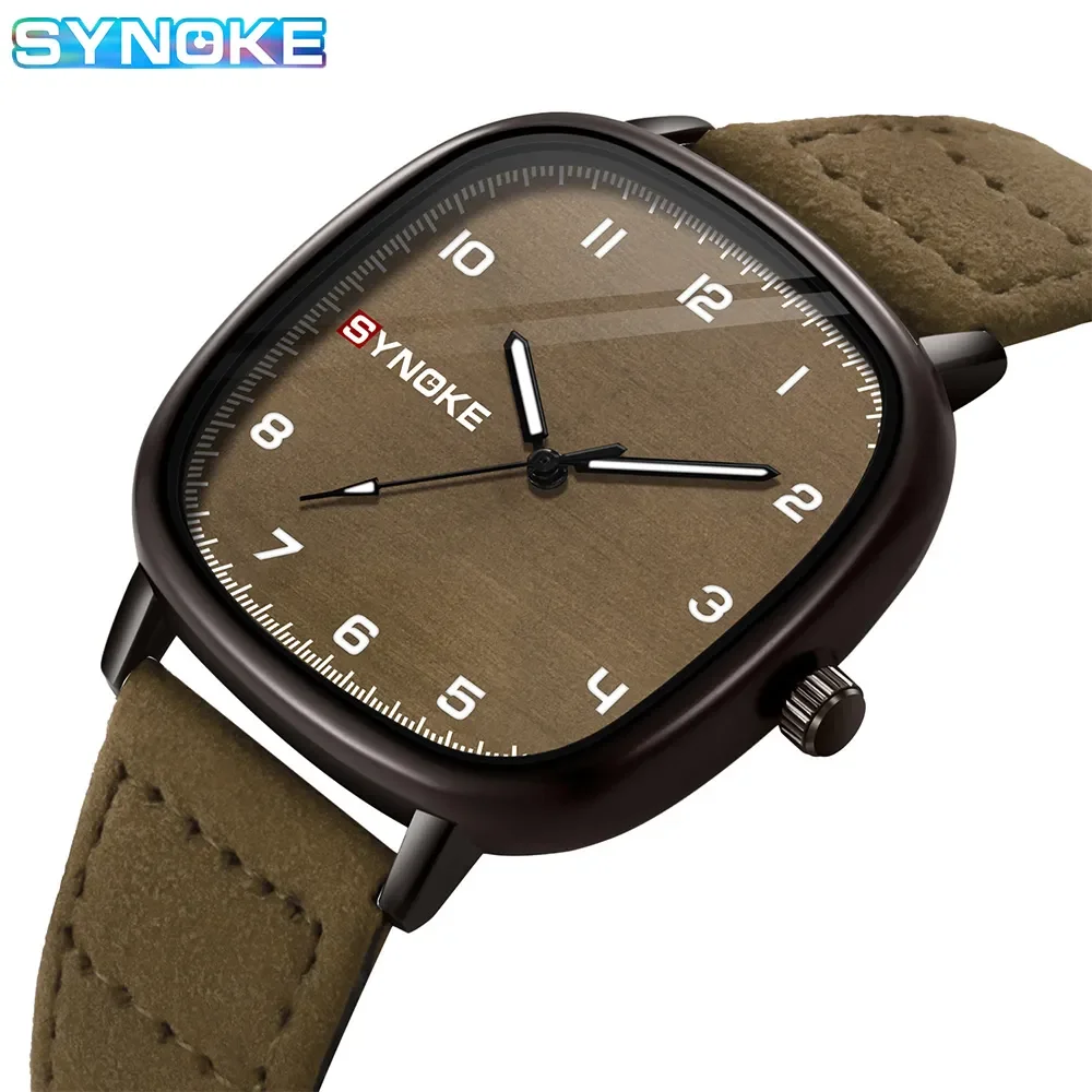 SYNOKE-Men-Quartz-Watch-Fashion-Simple-Business-Belt-Quartz-Watch-For-Men-Watch-Student ...