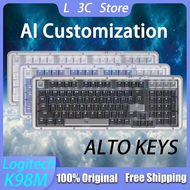 Original-Logitech-K98M-Mechanical-Keyboard-ALTO-KEYS-AI-Custom ...
