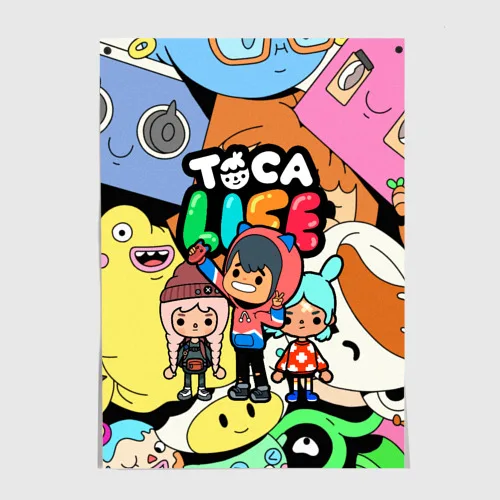 Toca boca anime | Poster - lucox.cl