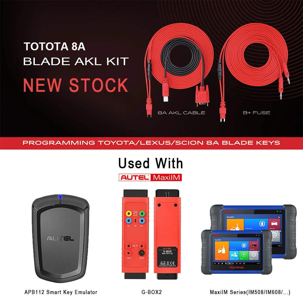 Autel MaxiIM IM508/ IM608 Key Programming Programmer Accessories G-BOX2 ...