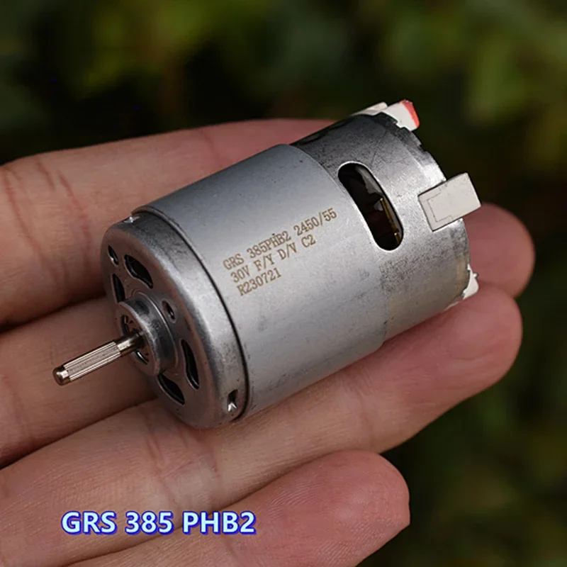 GRS-385PHB2-Micro-RS-385PH-2450-28mm-Ball-Bearing-Motor-DC18V-20V-24V ...