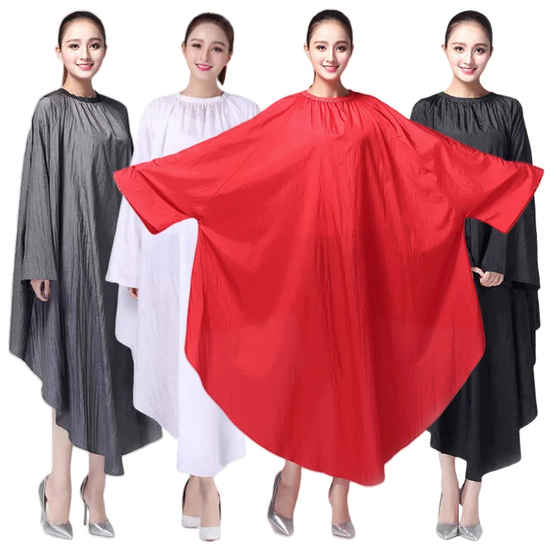 Long Sleeve Hair Cutting Cloth Hairdressing Cloaks Hair Salon ...
