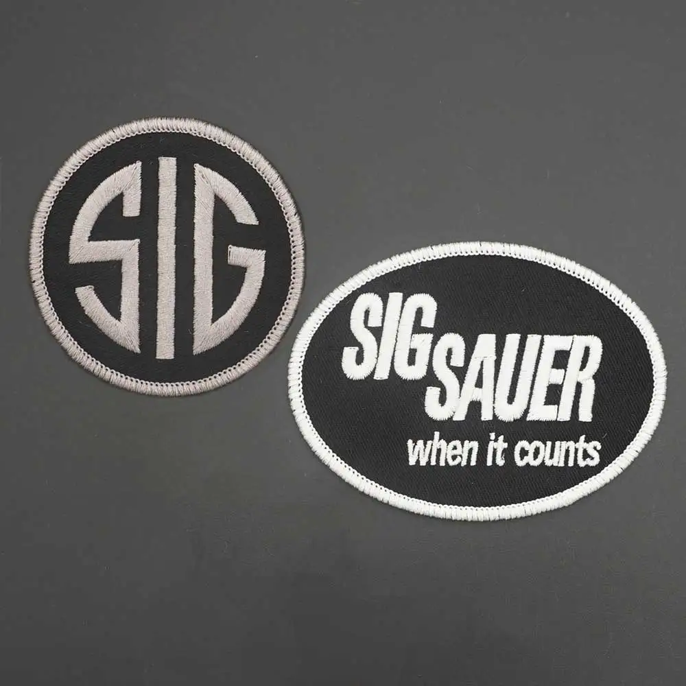 SIG-SAUER-Tactical-Military-Morale-Patches-Embroidery-Badge-with-Hook ...