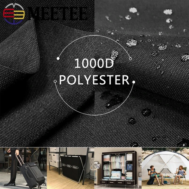 Meetee 100X150cm 0.7mm Thick 1000D Polyester Strong Pull Oxford Fabric ...
