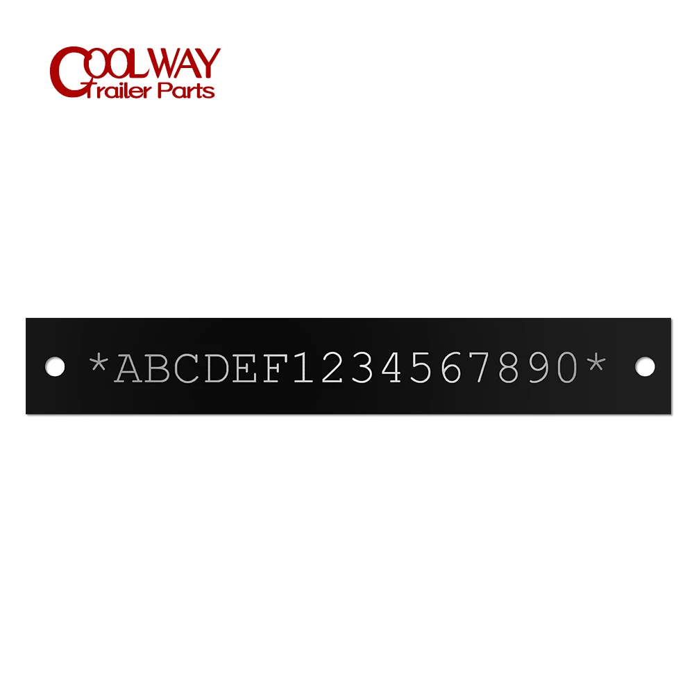 Fully Engraved Aluminum Frame No. Vin Plate Serial Number Motorcycle ...