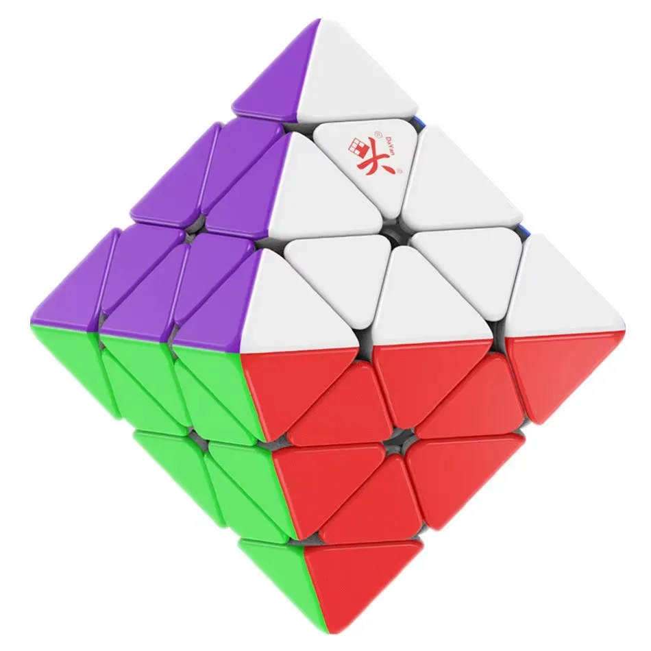 QiYi /Diansheng /Dayan Fto Rotating octahedron Magnetic Magic Speed ...