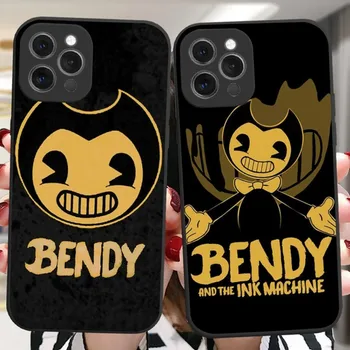B-Bendy and the Ink Machine-E Phone Case For iPhone 15 14 13 12 11 X XR ...